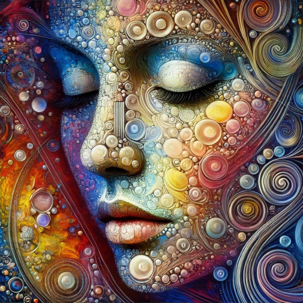 Captivating Innocence: An AI-Generated Portrait with Traditional and ...