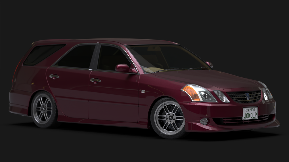 Toyota Mark II Blit (JZX110) 3D Model