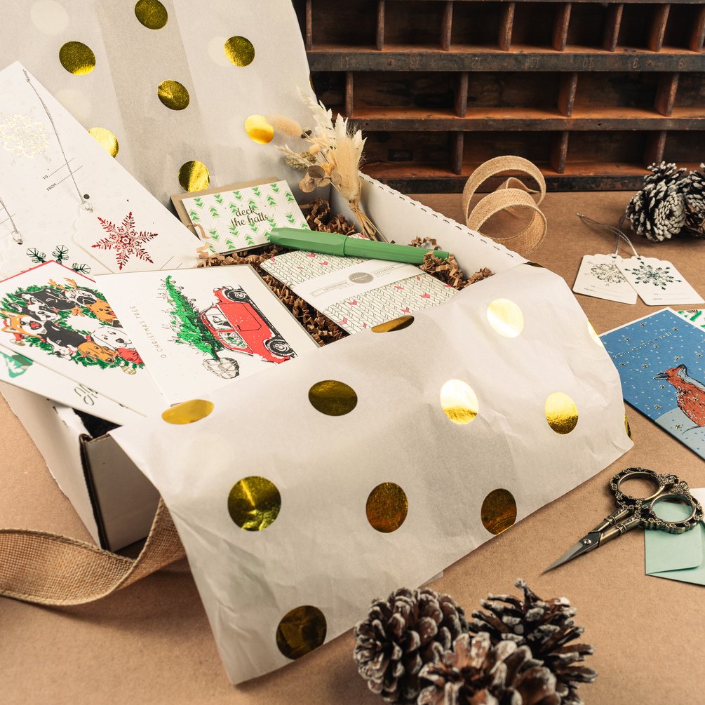 Letterpress Stationary box