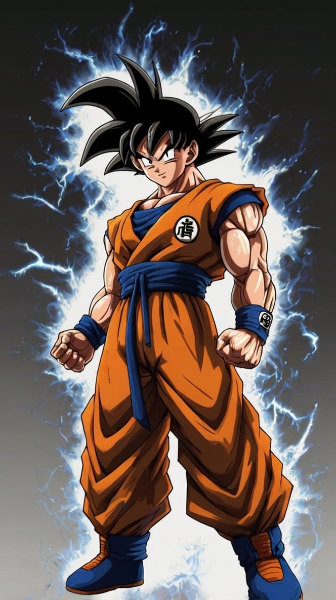 Illustrated Glory: Anime Fan Art for Goku 🌟