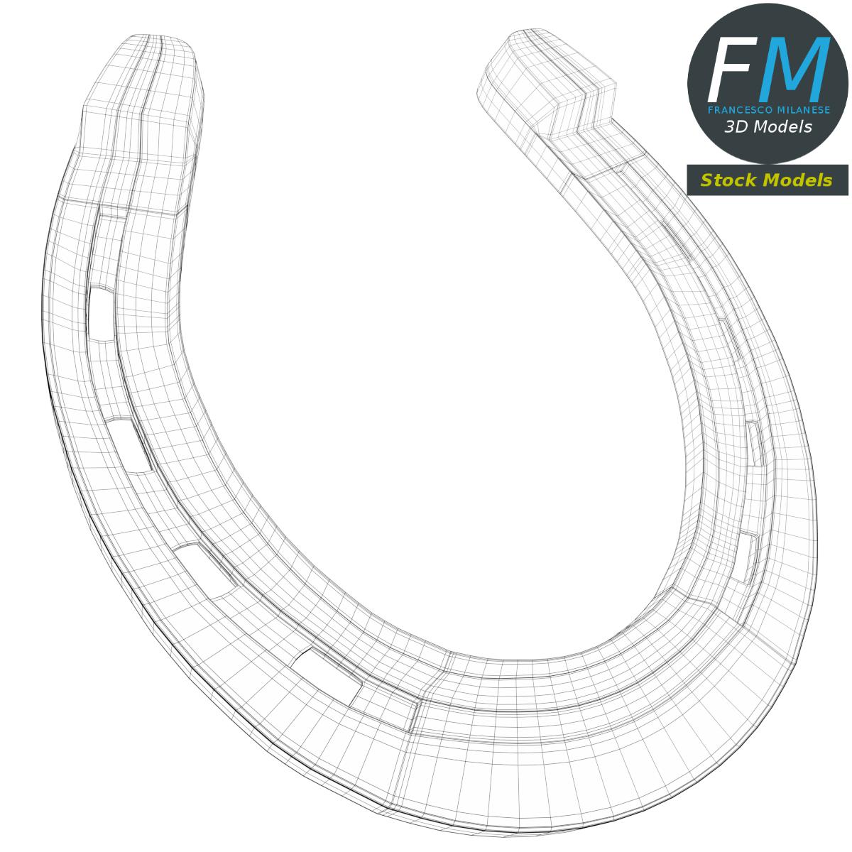 3D MODEL - Horseshoe