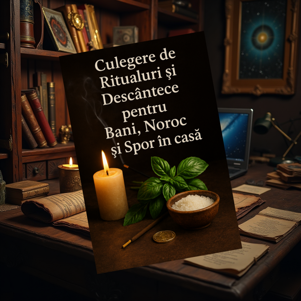 Culegere de Ritualuri si Descantece pentru Bani, Noroc si Spor in casa