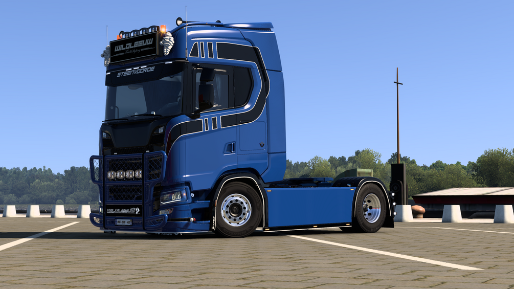 PACK Scania Blue RS low et high cab