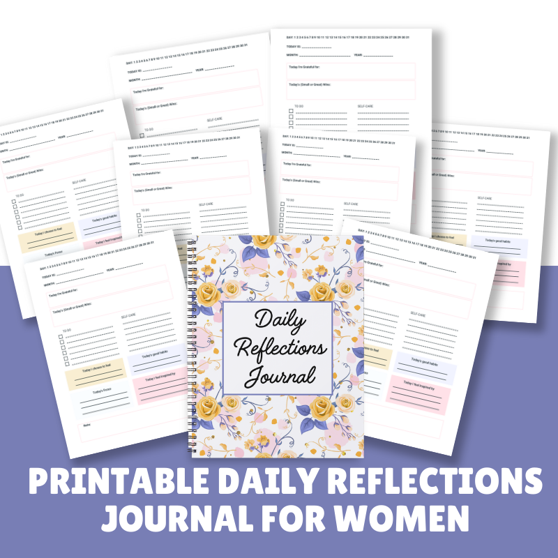 Printable Daily Reflection Journal