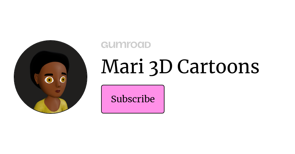Mari 3D Cartoons
