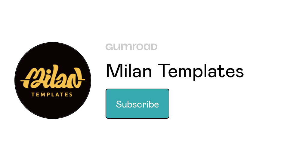 Milan Templates