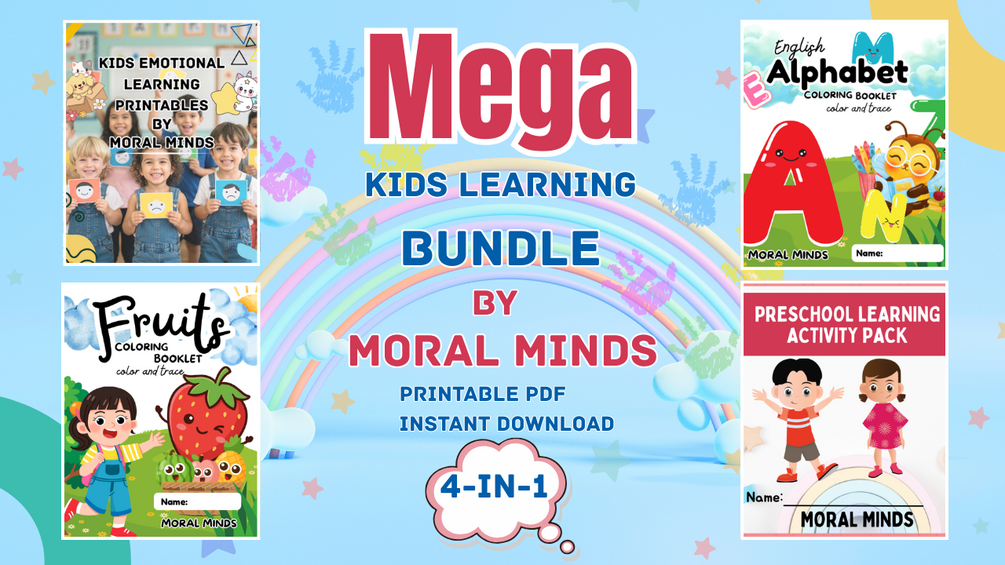 Preschool Learning & Emotional Skills Mega Bundle