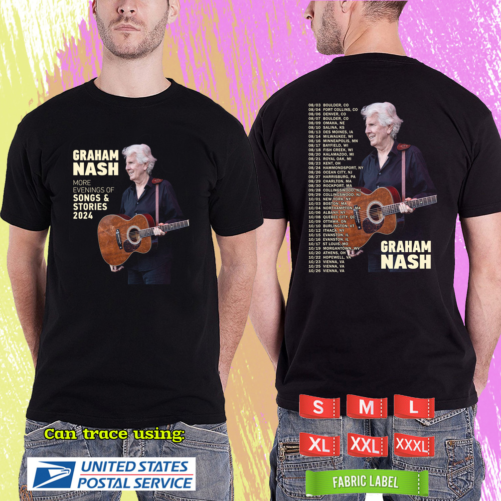 GRAHAM NASH MORE EVENING SONG STORIES TOUR 2024.GRAHAM NASH TOUR ...