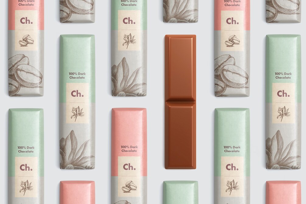 Chocolate Bar Mockup 2