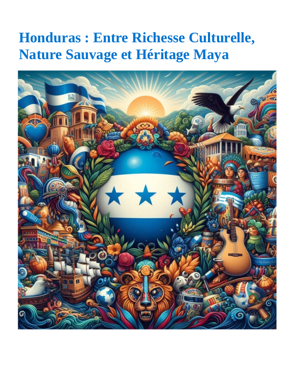 Honduras : Entre Richesse Culturelle, Nature Sauvage et Héritage Maya