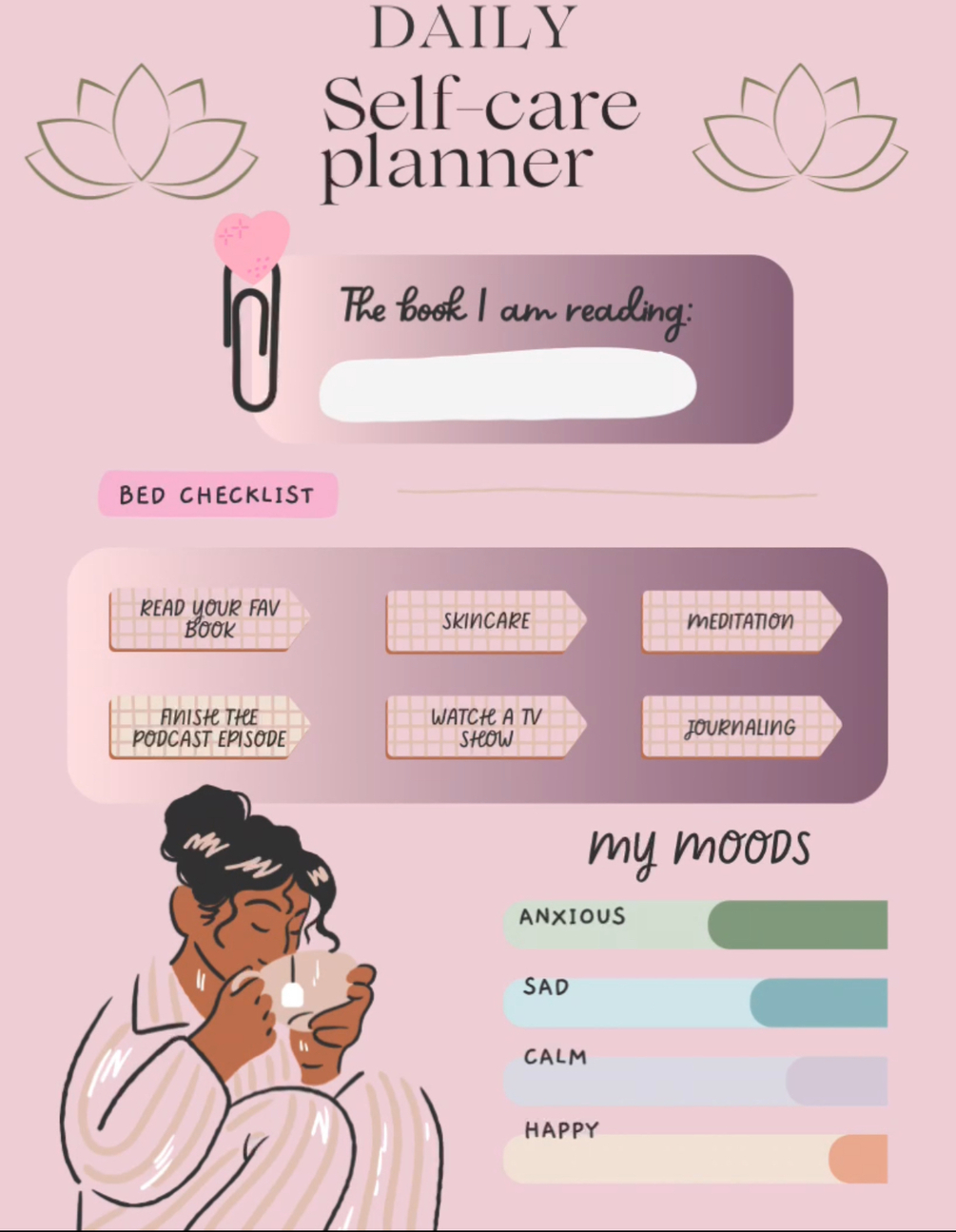 Digital Self-Care Planner