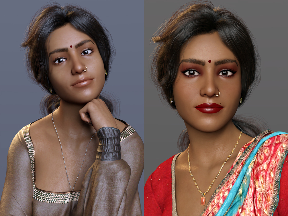Mukta For Genesis 8 Female