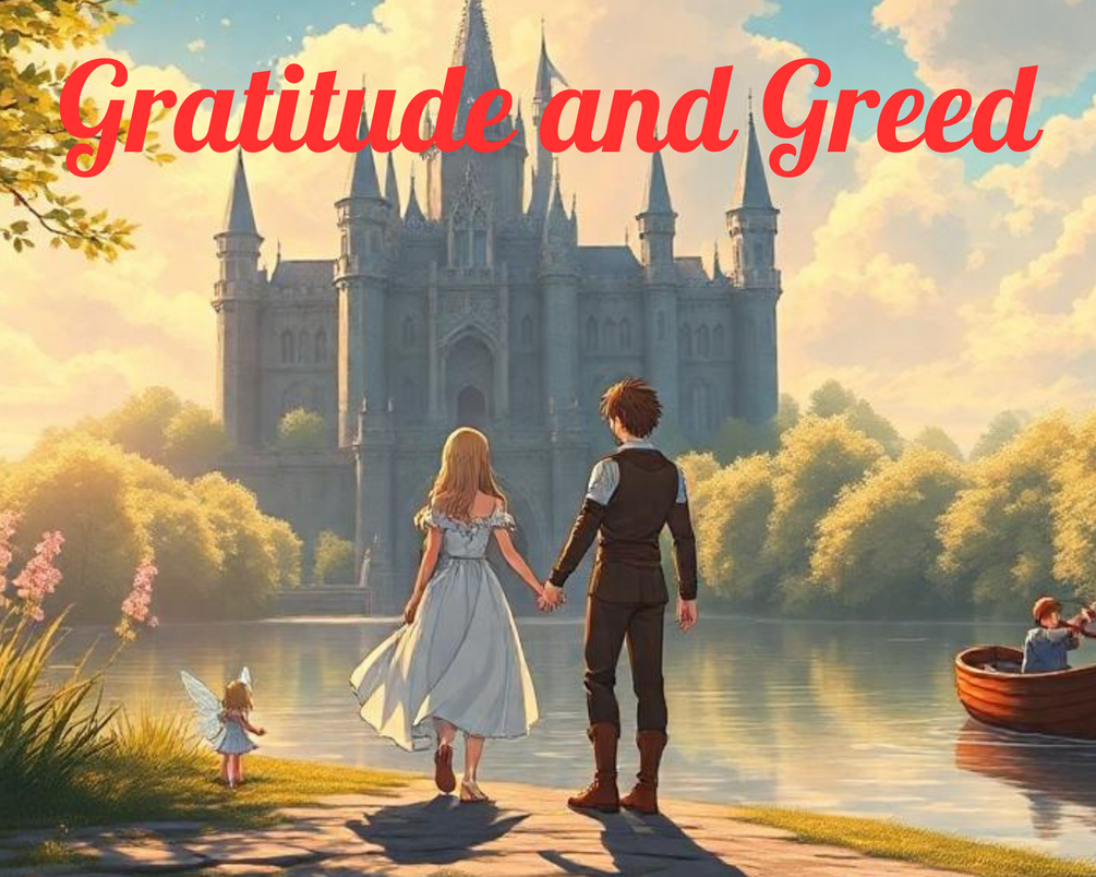 Ebook Picture books "A Tale of Gratitude and Greed"