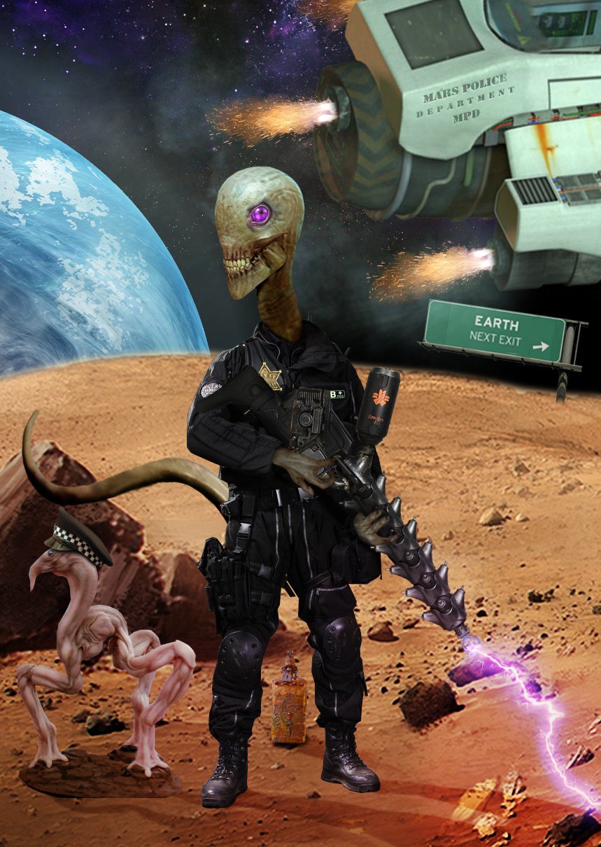 Mars PD (Psd file included)!!