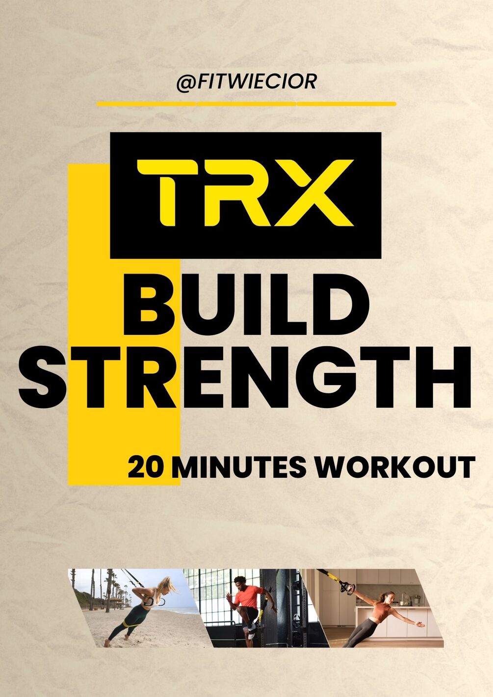 TRX BUILD STRENGHT 20 MINUTES WORKOUT