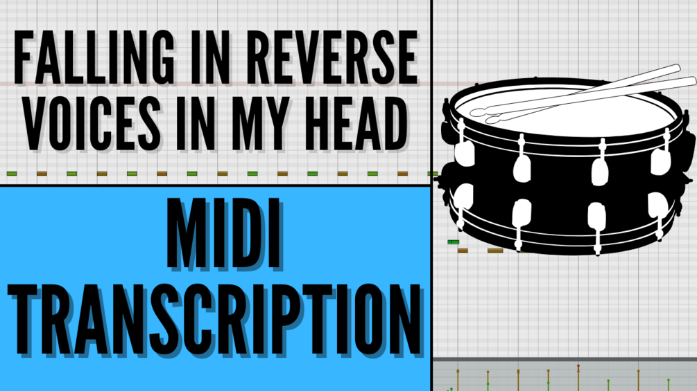 Falling In Reverse - Voices In My Head MIDI DRUMS FILE