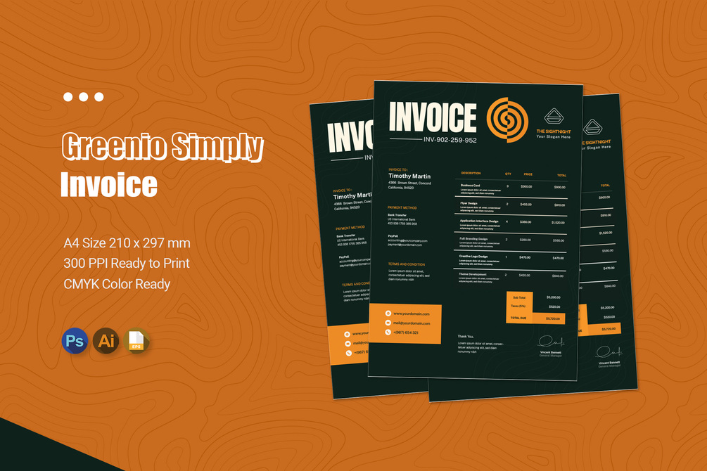 Greenio Simply Invoice