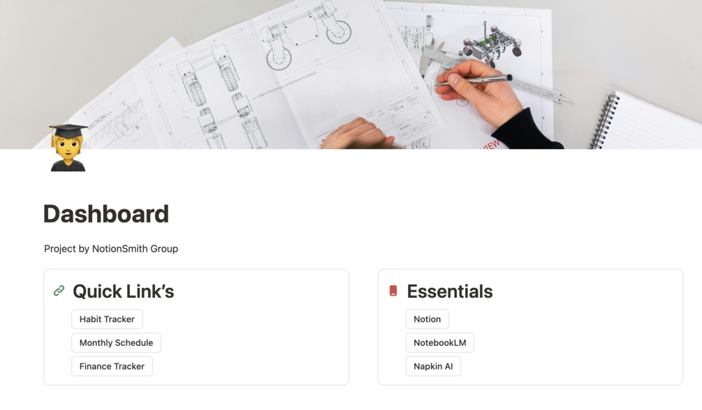 The All-In-One Notion Workspace for Engineering Students