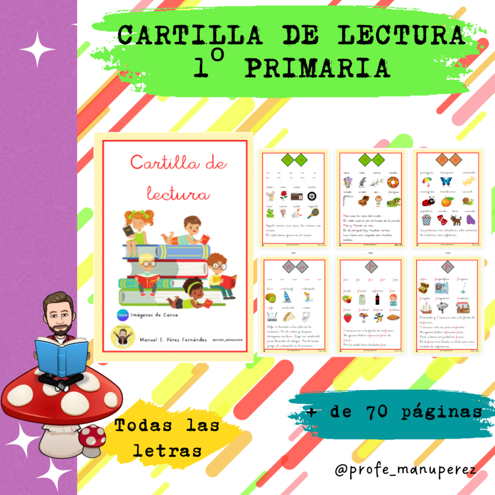 Cartilla de lectura @profe_manuperez