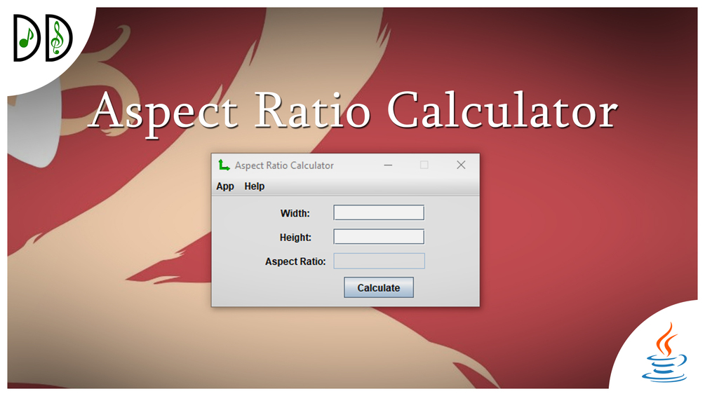 Aspect Ratio Calculator