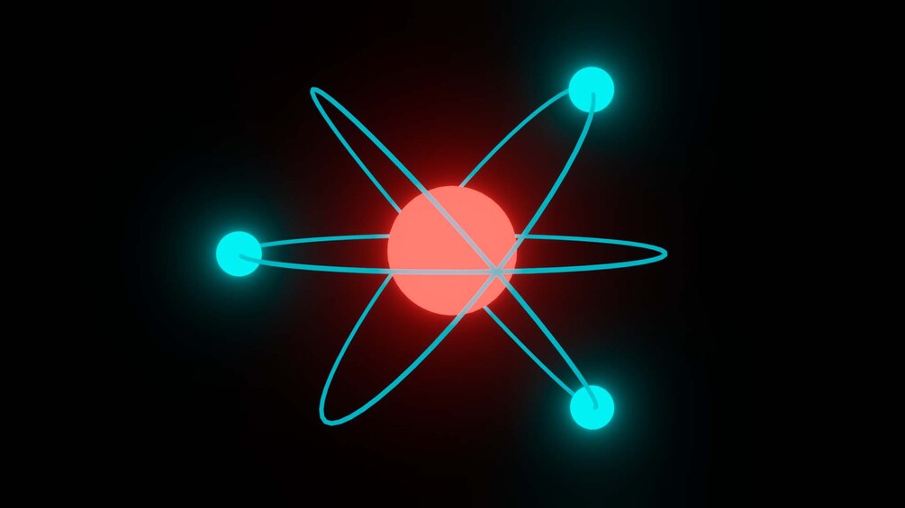 Atom animation - Blender