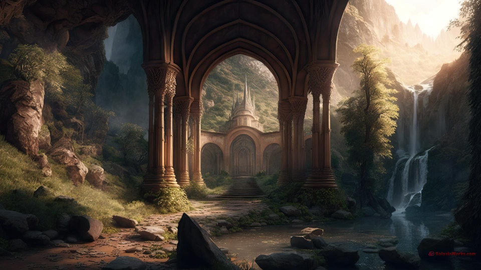 Desktop Wallpaper Pack, Fantasy, Buildings 2, containing 50 high ...