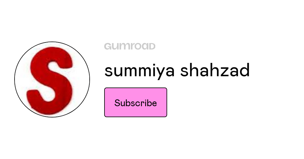 summiya shahzad