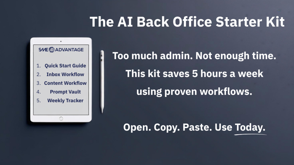 Drowning in Admin? Cut 5+ hours a week using proven ChatGPT workflows