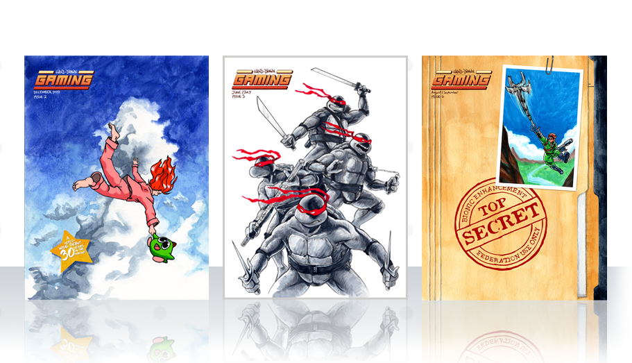 Hand-Drawn Gaming Secret 3 Pack Bundle #2, 5, and 6!