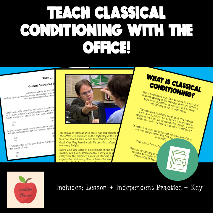 Classical Conditioning using THE OFFICE