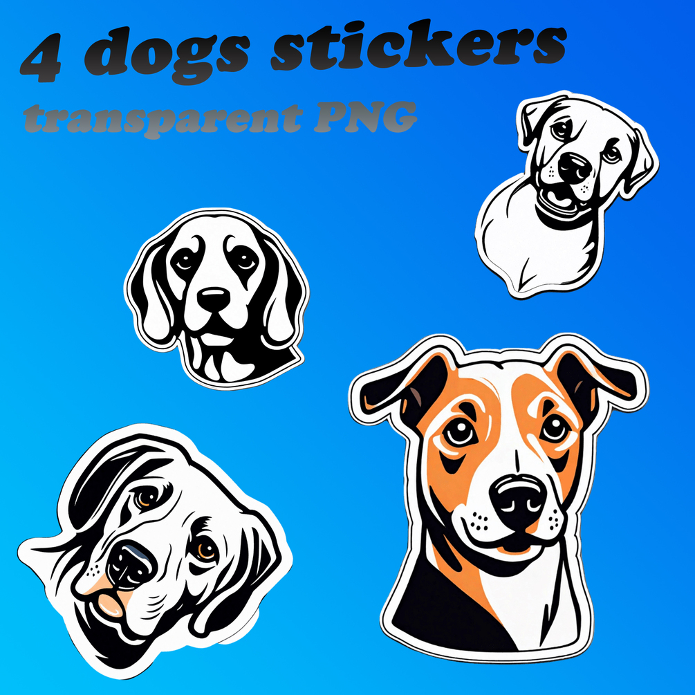 dogs Sticker Set