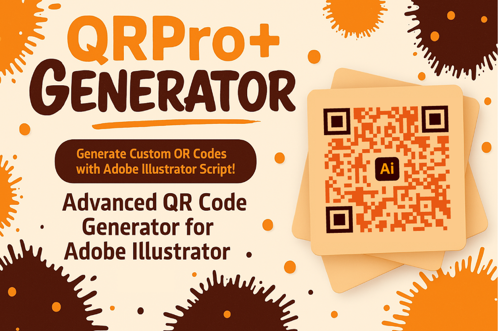 QRPro+ Generator v1.9.4 – Advanced QR Code Generator for Adobe Illustrator