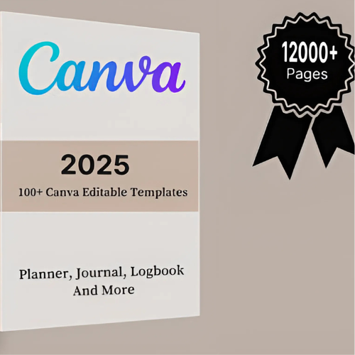 100+ Editable Canva Templates | KDP 2025
