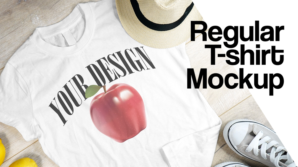 REGULAR T-SHIRT MOCKUP