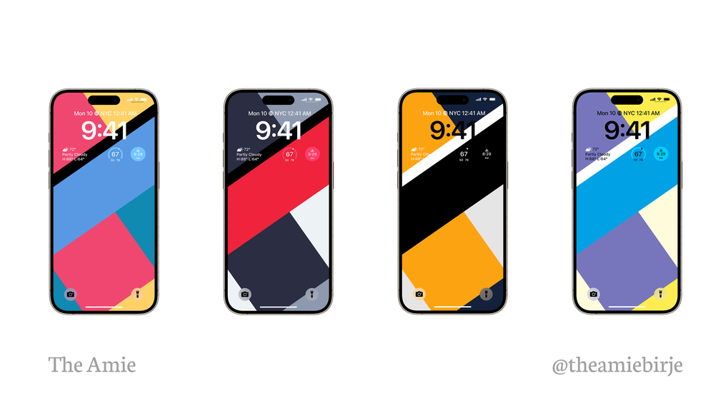 Vivid Rects Wallpaper Pack