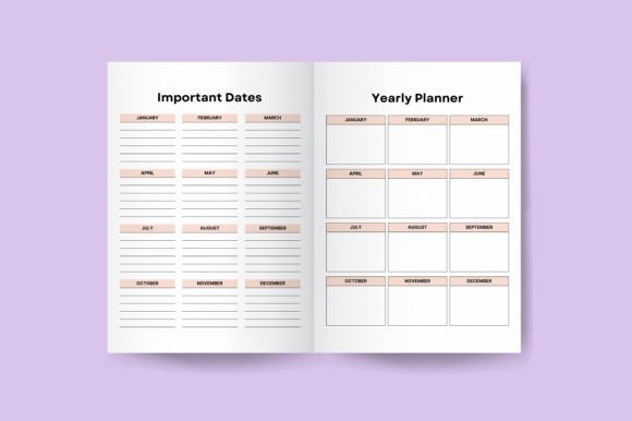 Editable 365 Days 2024 Planner Canva KDP