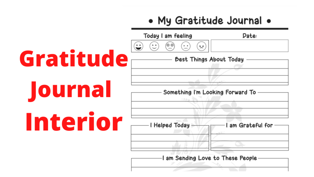 100 Pages Gratitude KDP Interior Pages Ready to Publish and Customizable