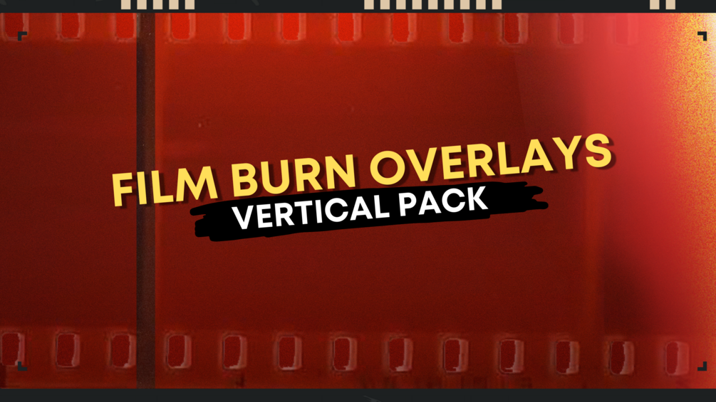 Film Burn Overlays Pack