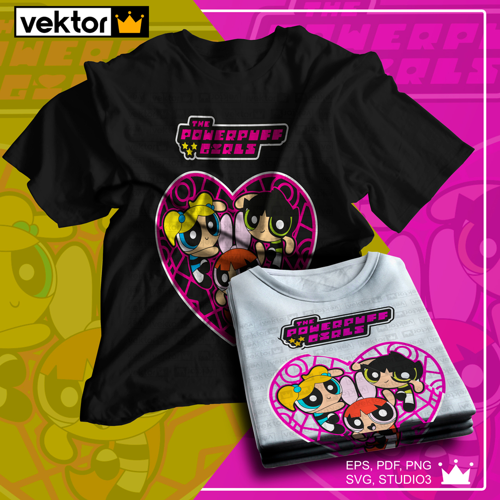 Vector Powerpuff Girls
