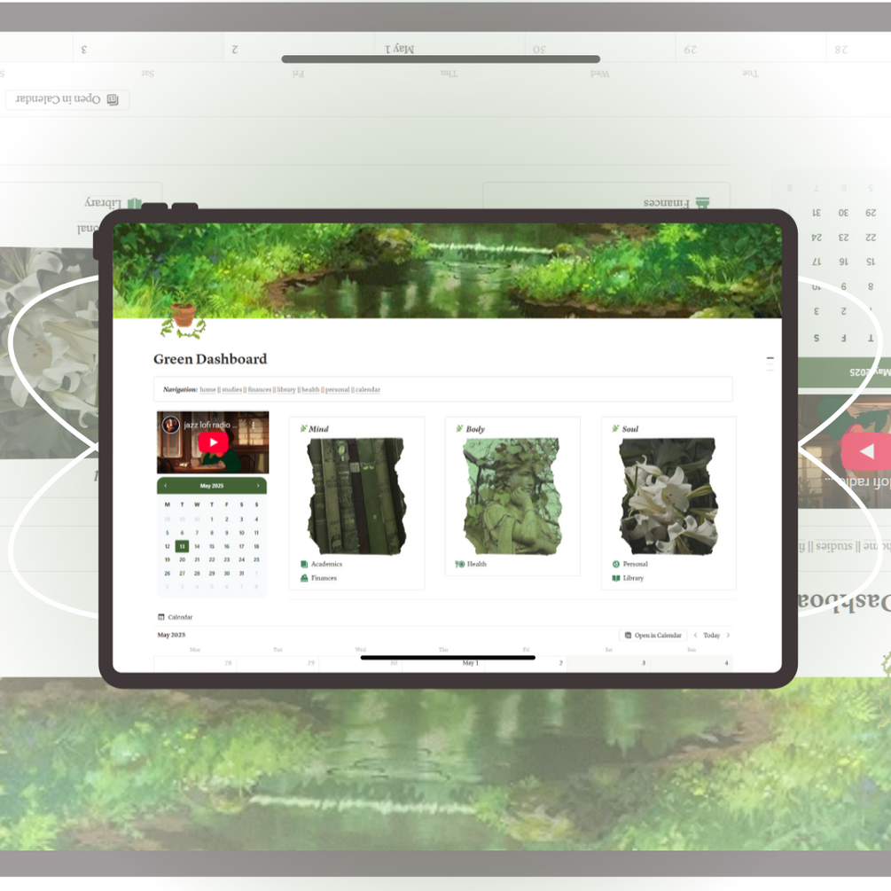 Notion Dashboard (Green)
