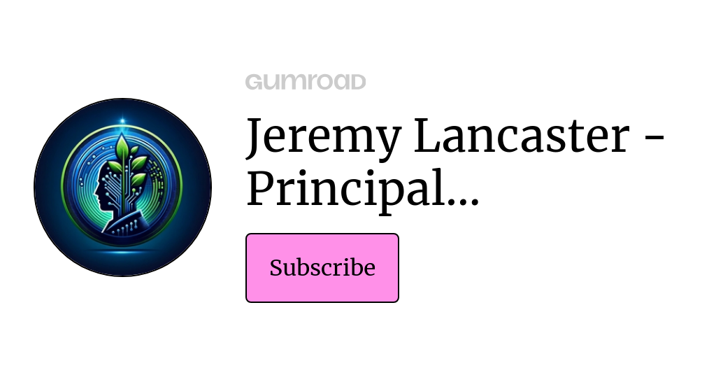 Jeremy Lancaster - Principal Engineering Mindset