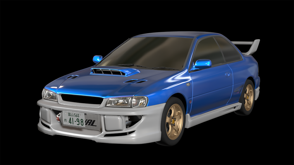 C-West Subaru Impreza GC Full Aero Kit