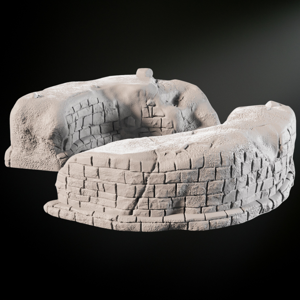 Ring Ruins STL File – Fantasy Terrain for Wargaming, Dioramas, DnD, RPG ...