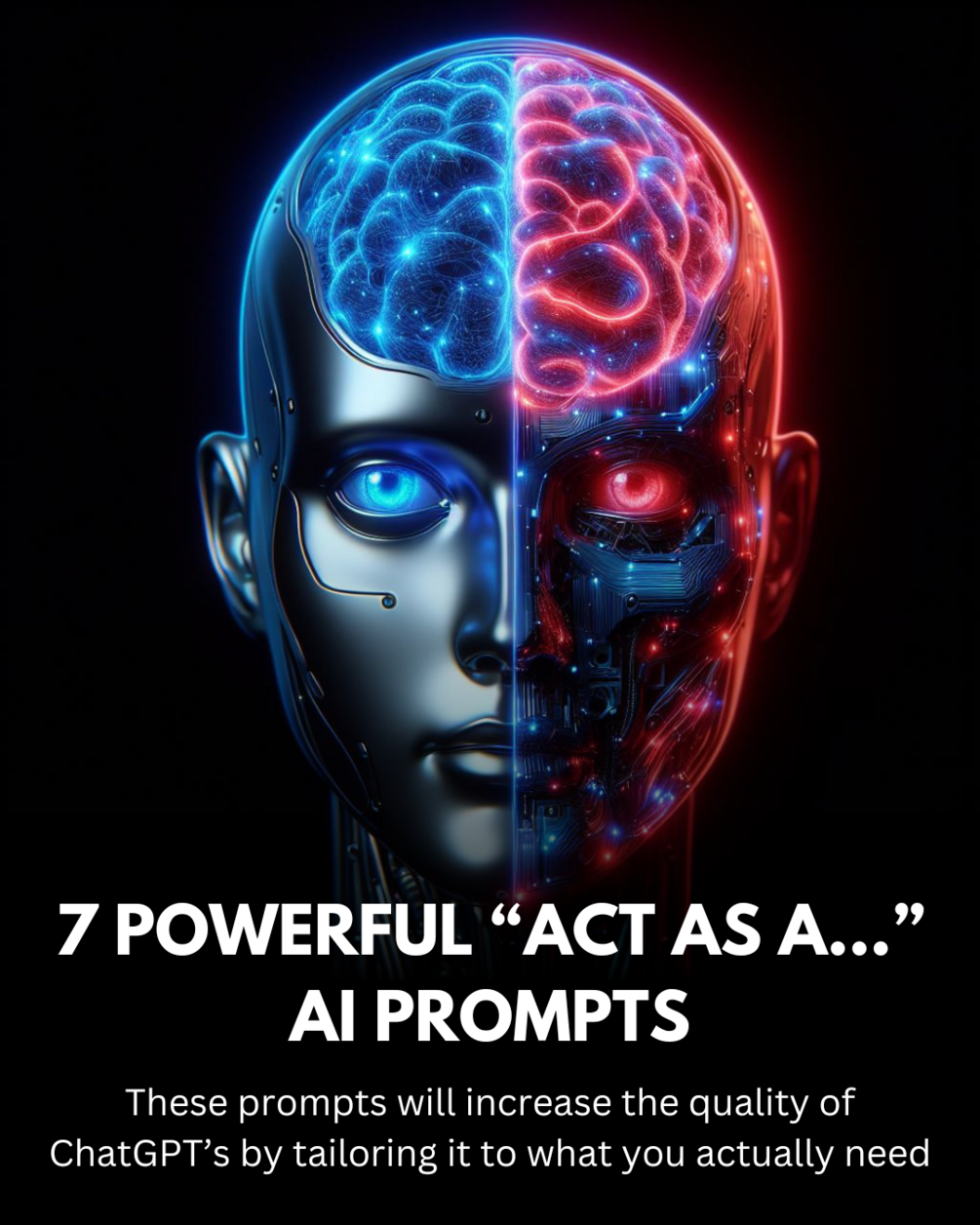 7 Powerful "Act As" Prompts - Simple & Effective