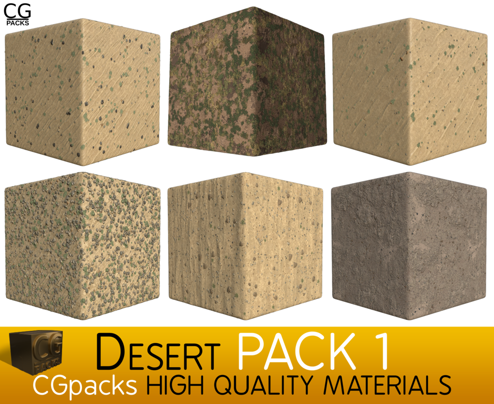 Desert materials Pack