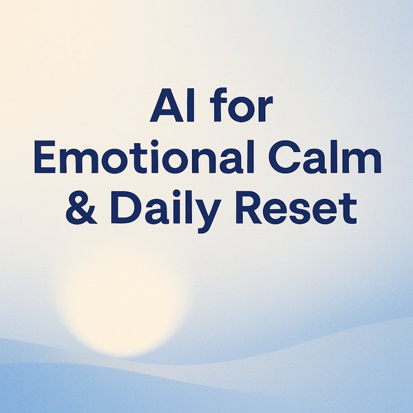 ADHD Daily Reset System – Calm, Focus & Get Unstuck