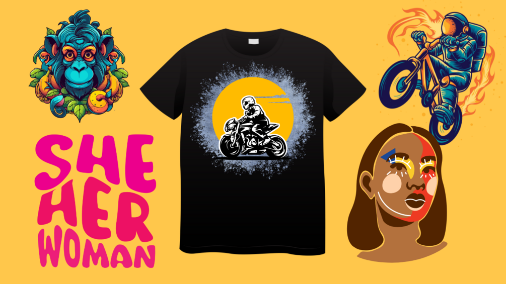 30 T-Shirt Print Designs Bundle | Editable & Printable Templates for ...