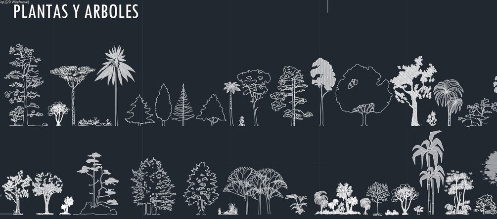 Pack de Plantilla de Jardines y Paisajismo en AutoCAD (+300 Bloques DWG ...