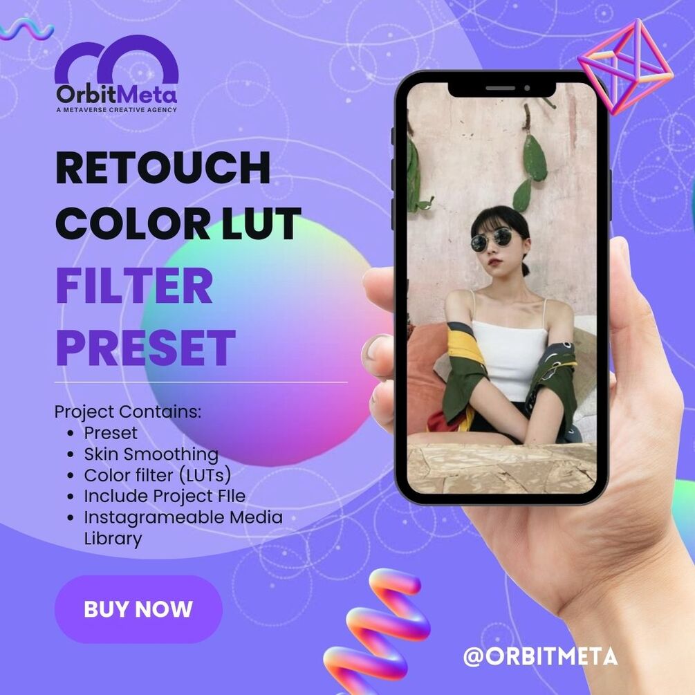 Retouch Color LUT | Spark AR | Instagram Filters | Augmented Reality