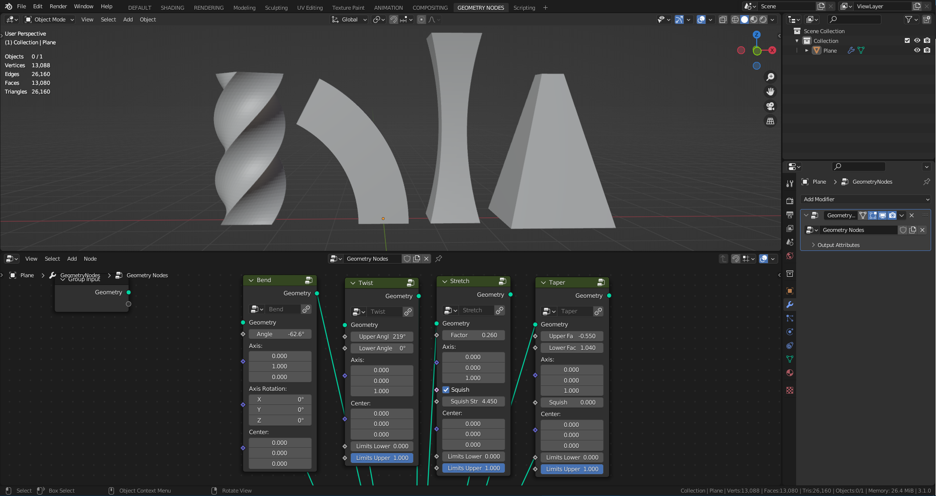 Higgsas Blender 3.1/3.0 Geometry node groups